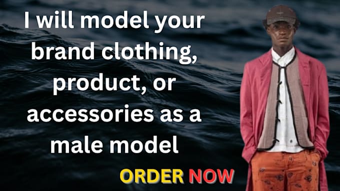 Be your male model for your brand by Korex_model | Fiverr