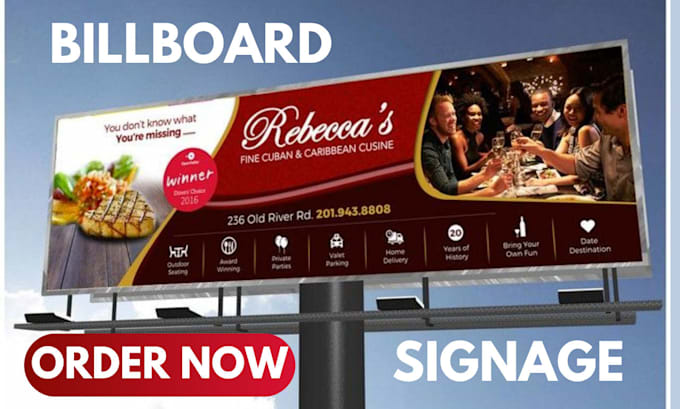 Design same day signage modern bill boards yard sign real estate sign ...