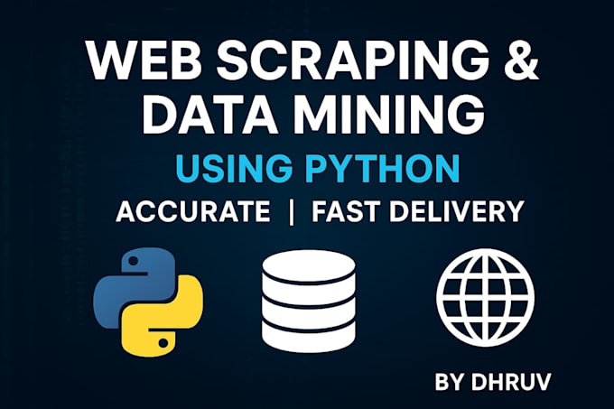 Do web scraping and data extraction using python and beautifulsoup by ...