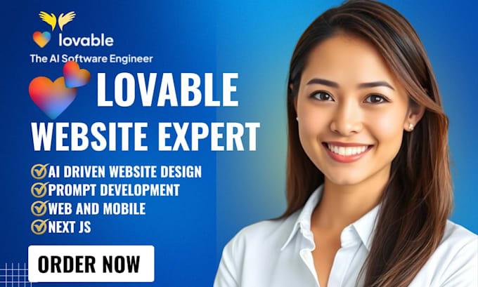 Lovable ai, lovable dev, lovable, lovable website, lovable dev ai, ai developer by Omotayo_45 ...