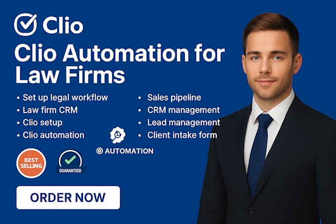 Set up legal workflow law firm crm clio setup clio automation client ...