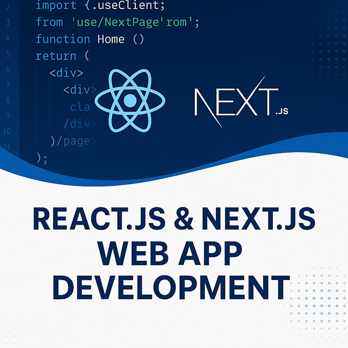 Develop high performance reactjs nextjs web app by Uzairsiraj | Fiverr