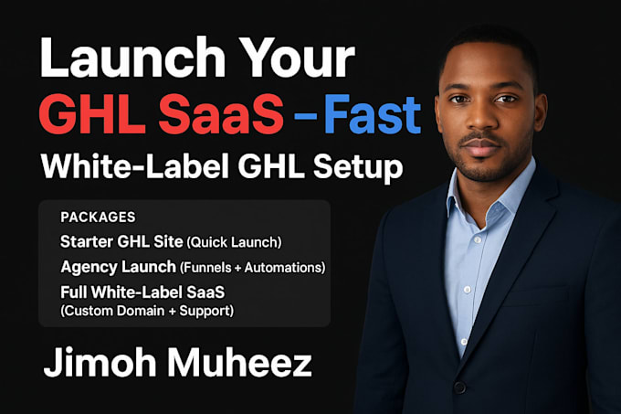 Build and design gohighlevel website by Muheez144 | Fiverr