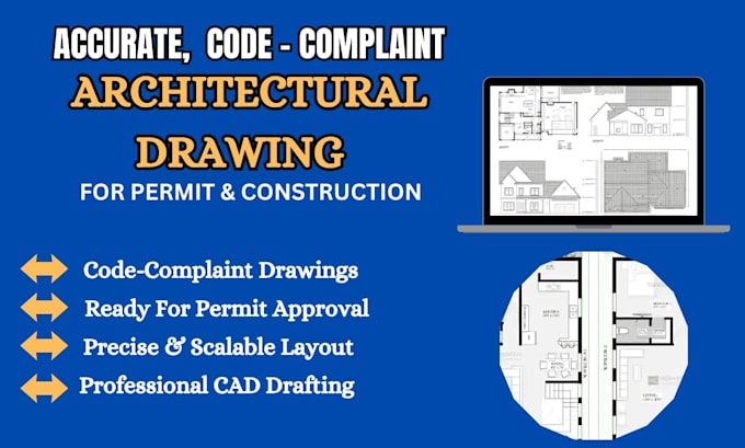 Deliver code compliance and drawings for city permit by Clairegoldstei ...