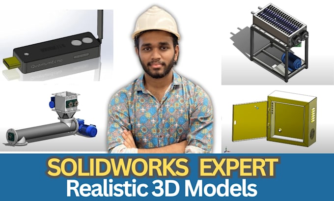 Create professional 3d cad models, product design, and mechanical ...