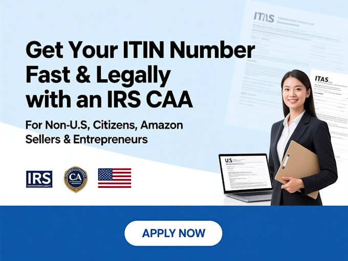 Obtain your itin number as an irs caa by Ellie_mary1 | Fiverr