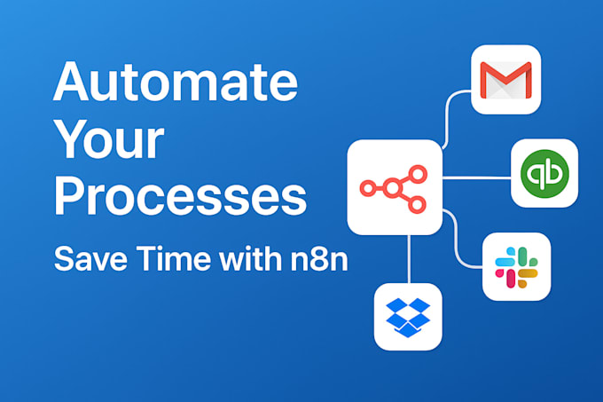 Automate your workflows and processes using n8n by Hichamchentouf | Fiverr
