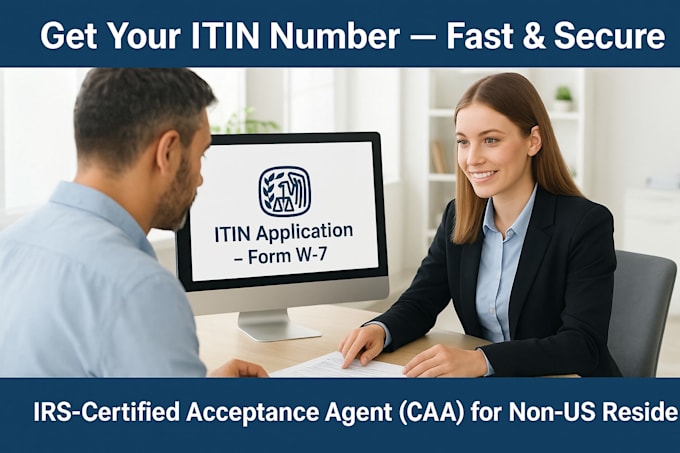 Apply your itin individual taxpayer identification number as irs caa by ...