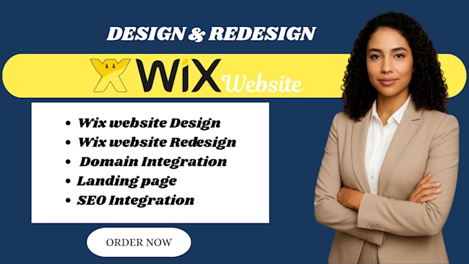 Redesign wix website design a modern wix website design wix website ...