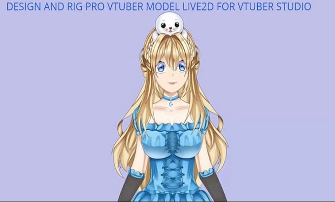 Design and rig pro live2d vtuber model for vtuber studio by Viktor ...