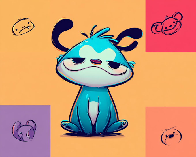 Create adorable custom doodle character art for you by Roryrnold | Fiverr