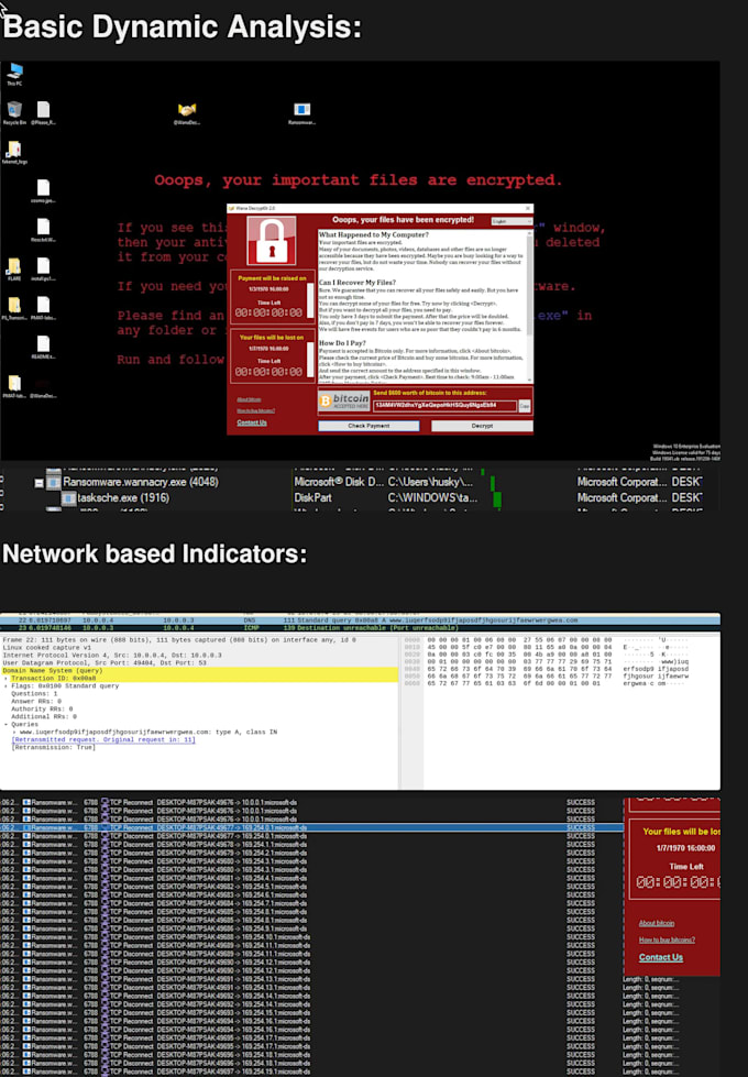 Do malware analysis and reverse engineering with reporting by Samydebaili | Fiverr