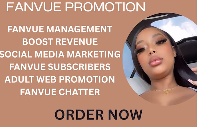Grow fanvue subscribers fanvue promotion fanvue chatter fanvue ...