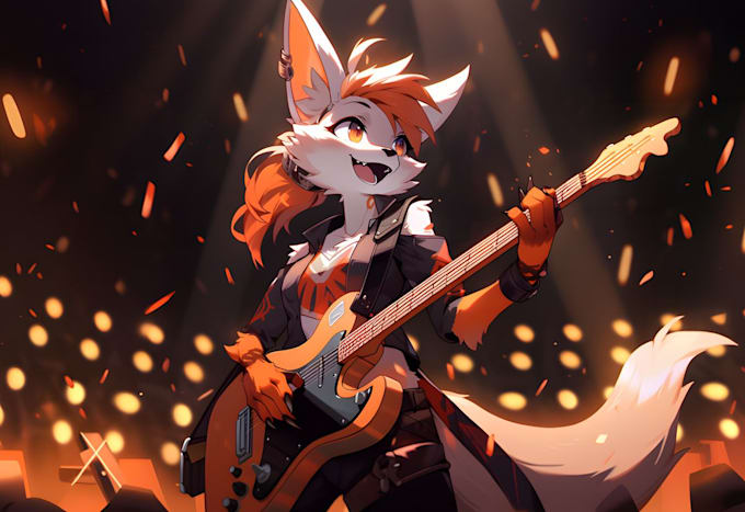 Furry art, fursona, furry oc and anthro art custom characters by ...