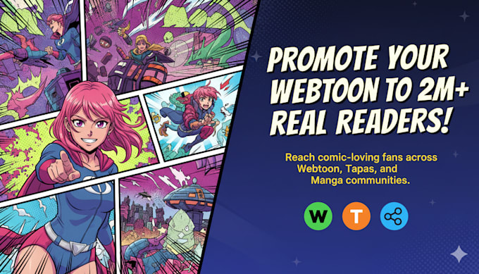 Do webtoon promotion webcomic tapas comic webtoon marketing by Michael ...