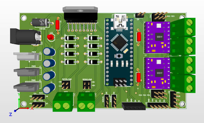 Do pcb design, pcb layout, circuit schematic, board, esp32, stm32 ...