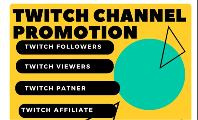 Twitch promotion live views twitch overlay partner and affiliate ...