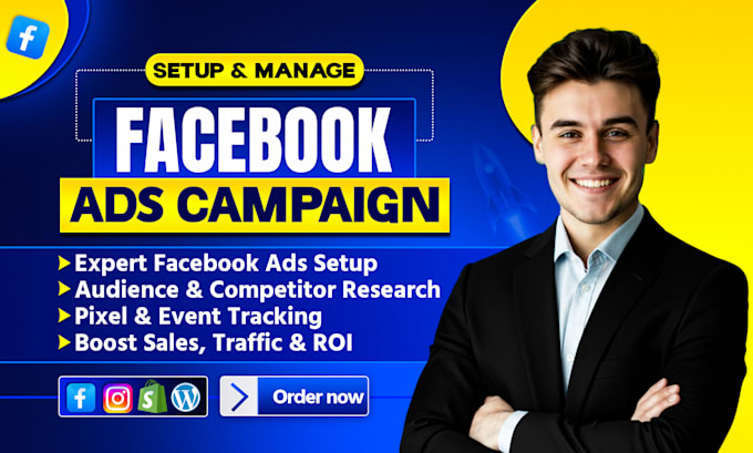 Run facebook ads campaign, meta ads campaign, meta ads manager, meta ...