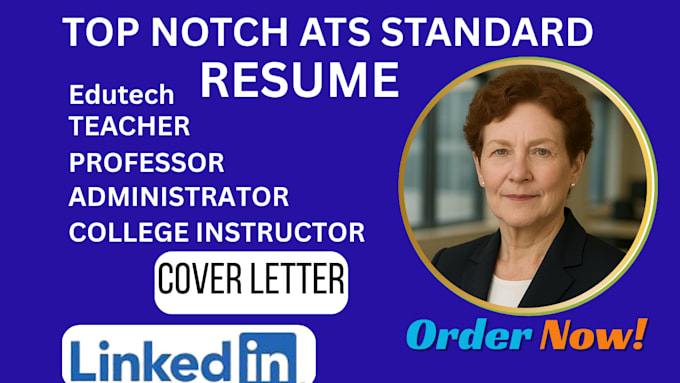Write an ats optimized teacher, educator, professor resume by Raya ...