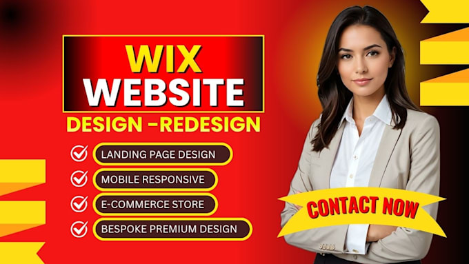 Build wix website design or redesign wix website and wix ecommerce ...