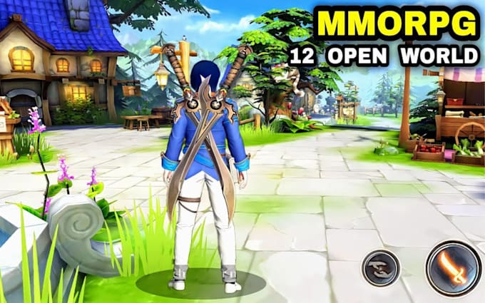 Build open world game, multiplayer open world game development mmorpg ...