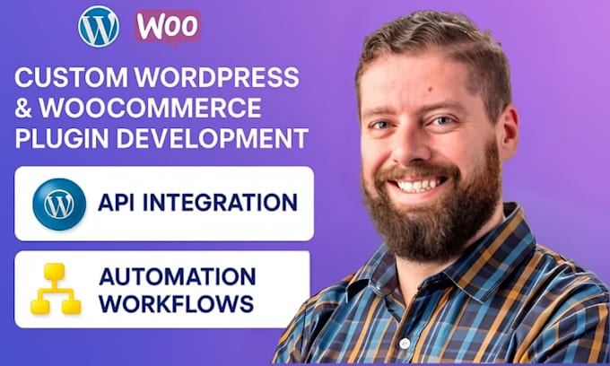 Create custom woocommerce plugin for api and automation workflows by Trevorbennettx | Fiverr
