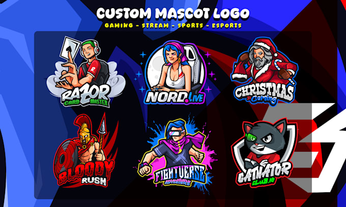 Design mascot gaming, twitch pfp, esports, or character logo by Easnord ...