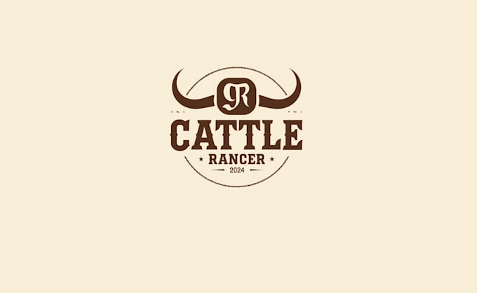Create a vintage farm or ranch logo for the cattel brand by Journee ...