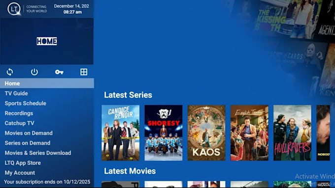Build iptv app, ott, smart tv app, rebrand iptv app, ibo with vod ...