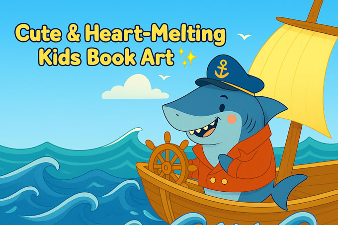 Create unique, sweet children book illustrations and cover by Arpan ...