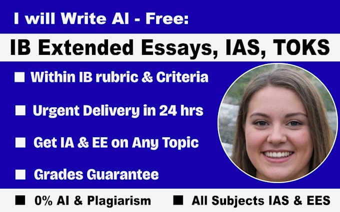 Realizaré perfectamente ias de ib para sl y hl, ensayos extendidos de ...