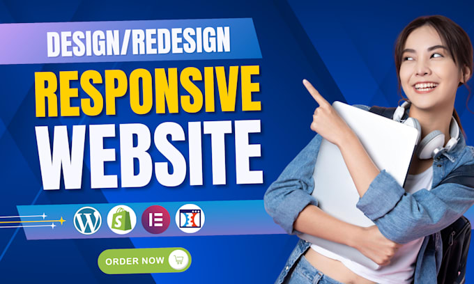 Build responsive wordpress website design by Gauravkansal04 | Fiverr
