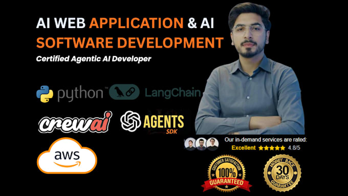 Develop ai website, ai chatbot, ai web application, ai software ...