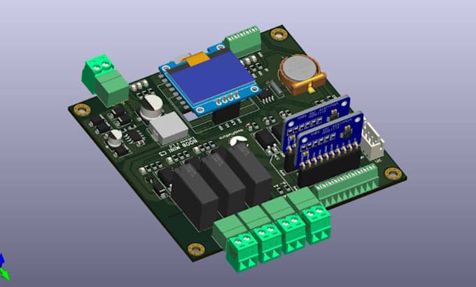 Design professional pcb schematics, layout, gerbers and bom in altium or kicad by Marvonde | Fiverr
