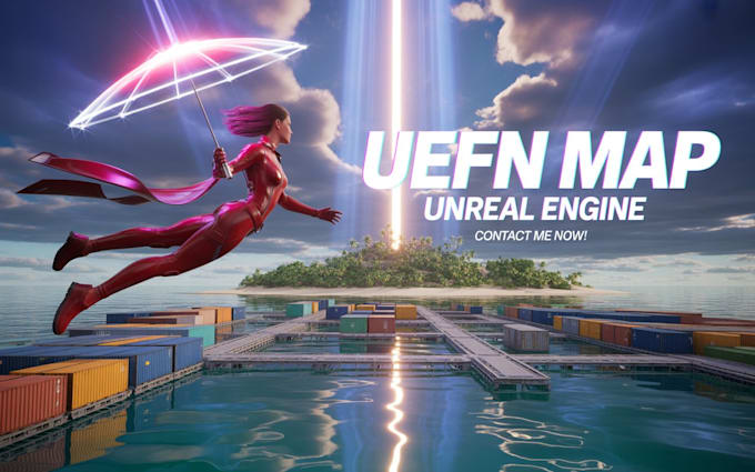 Create unreal engine environment, do fortnite 1v1 to 4v4 zonewars map ...