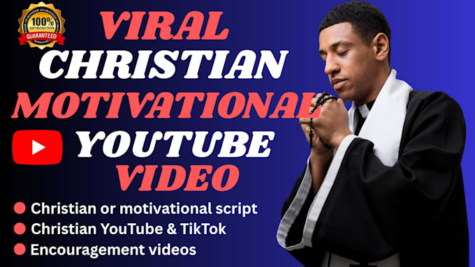 Create christian motivational videos to grow and monetize your youtube ...
