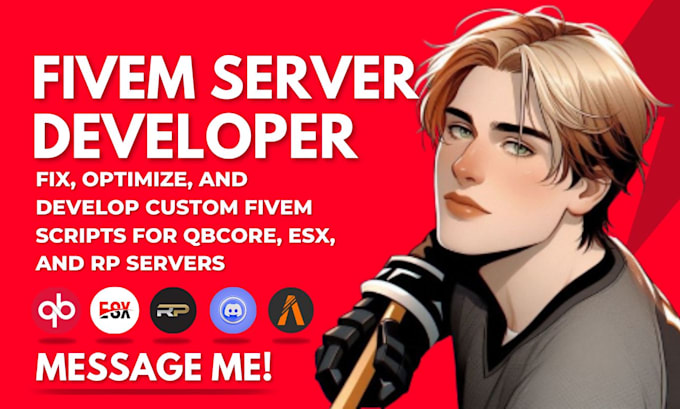 Develop, fix and create custom fivem scripts for qbcore, esx, and rp servers by Skyford0 | Fiverr