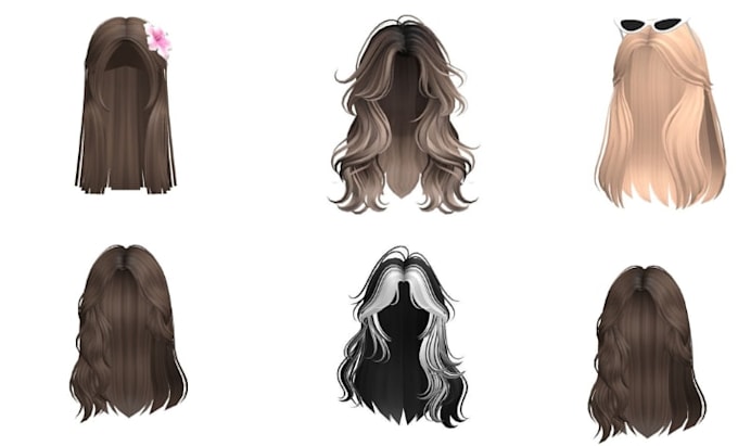 Ugc hair, map building, roblox asset, ugc bundle by Heritagem34 | Fiverr