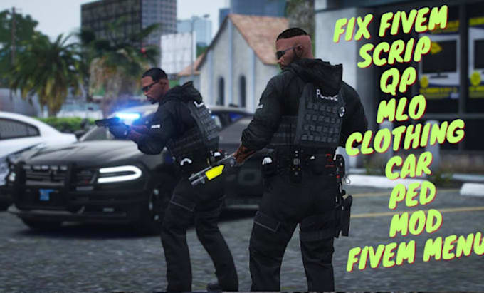 Create custom fivem chain model, gun, cloth shop for gta v, fivem map ...