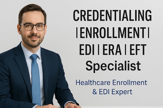 Do edi eft era setups and credentialing tasks for healthcare providers ...