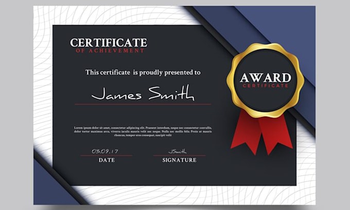 Redesign and resize poster certificate design flyer design and ...