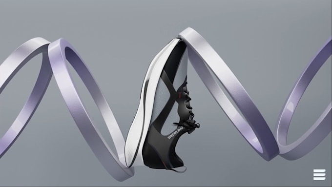 Cgi realistic 3d product render 3d shoe model texture footwear design ...