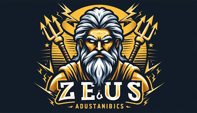 Design high quality zeus mascot logo with t shirt design by Hollyhgomso ...