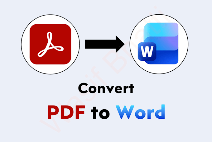 Convert, format, type and create pdf in microsoft ms word document by Wasifbhatti | Fiverr