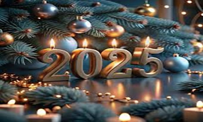 Do ai animated 2025 christmas new year video for you by Jackemyrs65 ...