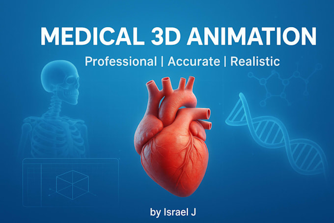 Create 3d medical animation, anatomy 3d surgery animation by Israel3d_j ...