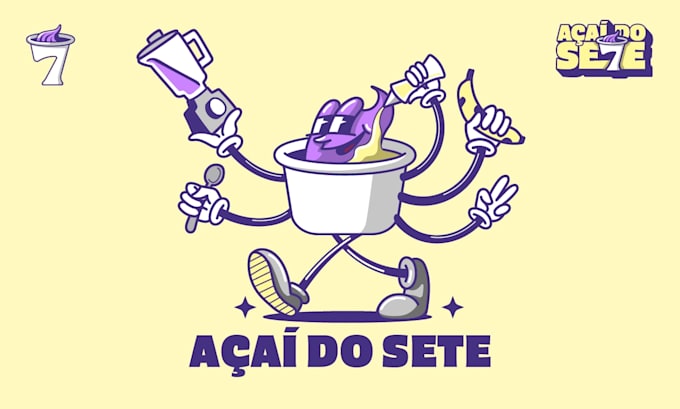 Design your cartoon logo and mascot with brand style guides by ...