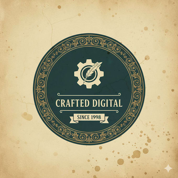 Design a vintage app logo for your brand by Steven_flowers | Fiverr