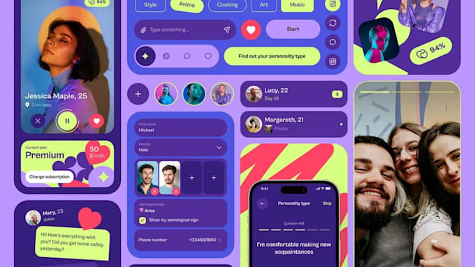 Create dating app, social chat app, wowonder, flutter mobile app, tinder clone by Danstephdev ...