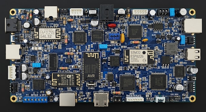 Design iot pcb, embedded system for esp32, avr, esp6288, stm32 ...